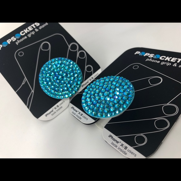 Accessories | Swarovski Crystal Custom Popsocket | Poshmark